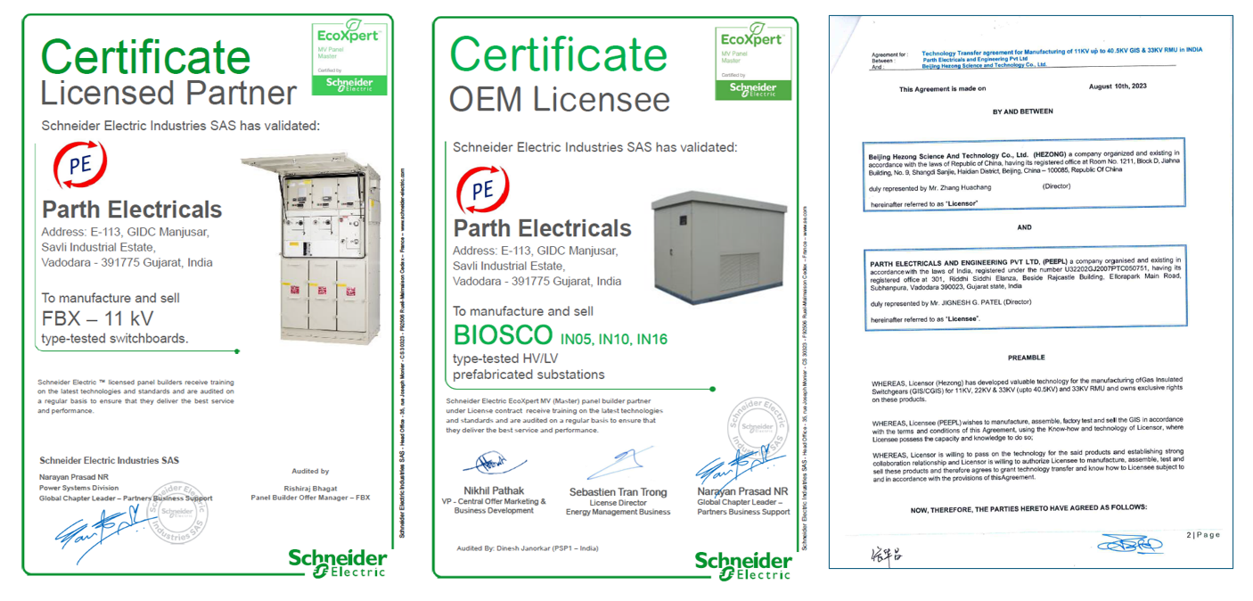 Parth Electricals & Engineering Limited